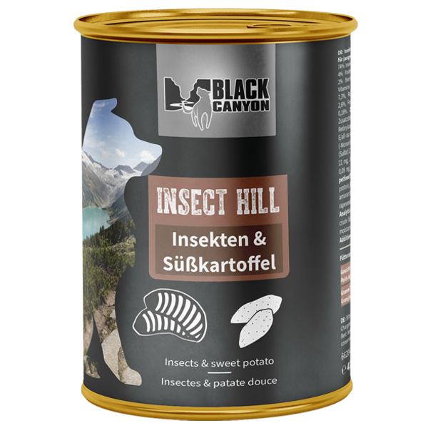 BLACK CANYON dog "Insect Hill" Insekten & Süßkartoffel 410 g ...
